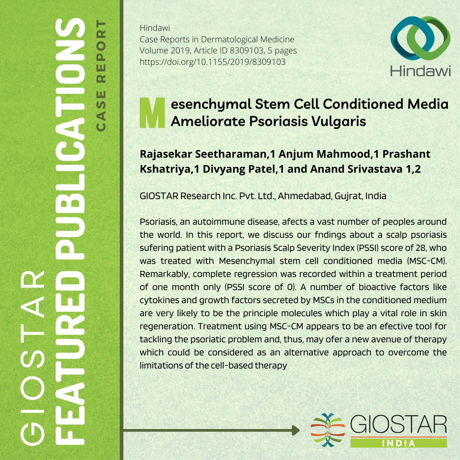 Stem Cell Therapy Hospitals in India - GIOSTAR USA